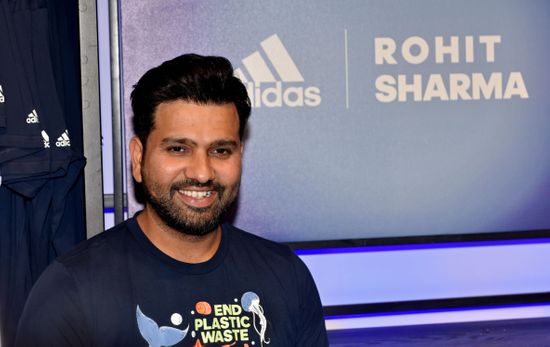 Indian Cricket Captain Rohit Sharma Attends Editorial Stock Photo ...