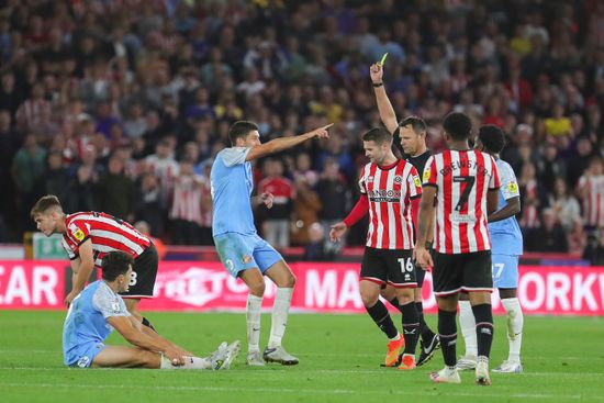 Yellow Card Sunderland Luke Onien 13 Editorial Stock Photo - Stock ...