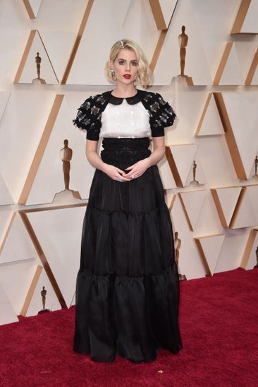 Lucy Boynton Attending 92nd Annual Academy Editorial Stock Photo ...