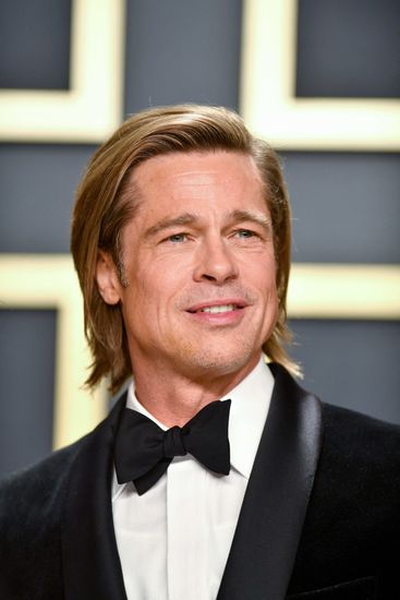 Brad Pitt Winner Best Actor Supporting Editorial Stock Photo - Stock ...