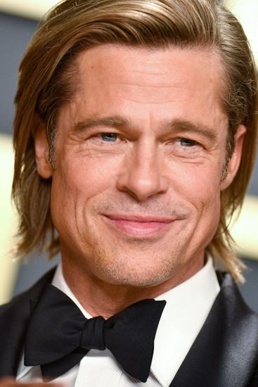Brad Pitt Winner Best Actor Supporting Editorial Stock Photo - Stock ...