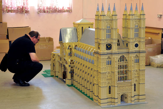 Lego Replica Westminster Abbey Editorial Stock Photo - Stock Image ...