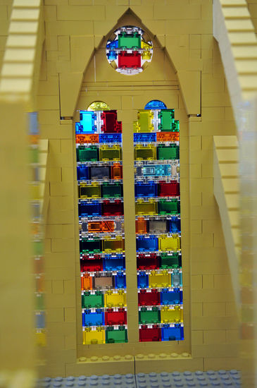 Westminster Abbey Made Entirely Lego Editorial Stock Photo - Stock ...