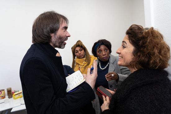 Villani Isablle Saporta Meet Members Yachad Editorial Stock Photo ...