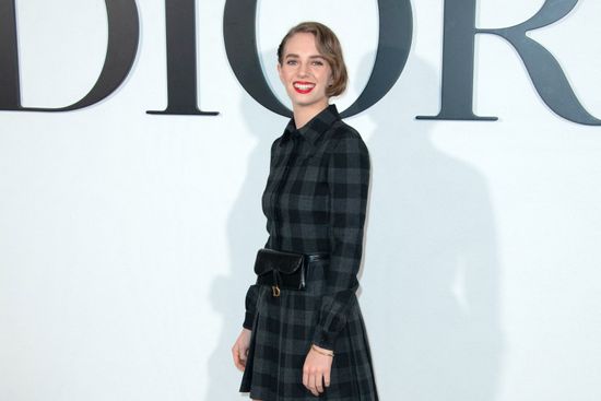 Maya Hawke Attending Christian Dior Show Editorial Stock Photo - Stock ...