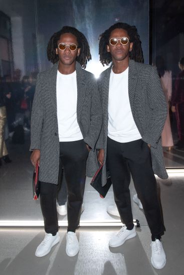Doppelganger Attending Ingie Show Part Paris Editorial Stock Photo ...