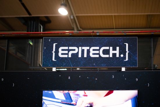 Sign Epitech School Post Bac Fair Editorial Stock Photo - Stock Image | Shutterstock