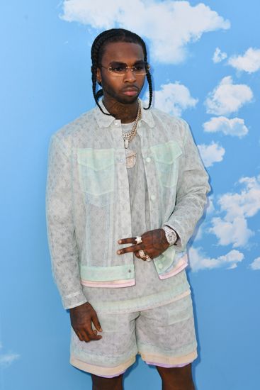 Pop Smoke Attends Louis Vuitton Menswear Editorial Stock Photo - Stock ...
