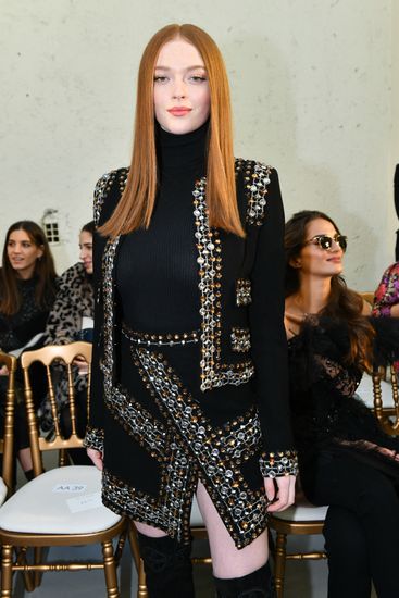 Larsen Thompson Attends Elie Saab Haute Editorial Stock Photo - Stock ...