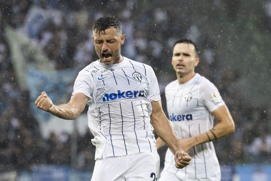 Zurichs Blerim Dzemaili L Celebrates Scoring Editorial Stock Photo ...