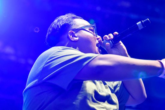 Rapper Dikke Aka Mohamed Eddahbi Agounad - Foto de stock de contenido ...