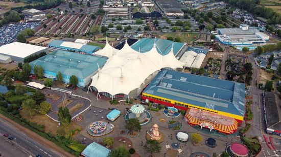 Aerial View Butlins Minehead Editorial Stock Photo - Stock Image ...