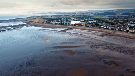 Aerial View Butlins Minehead Editorial Stock Photo - Stock Image ...