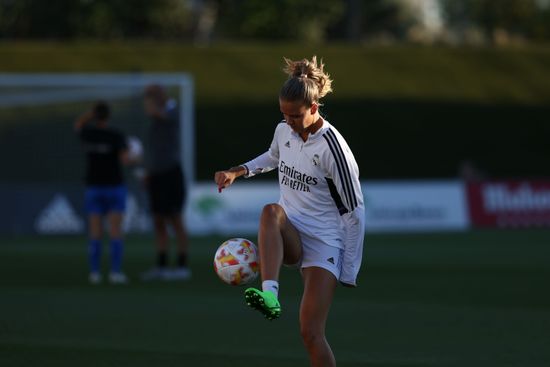 Caroline Moller Real Madrid Warms During Editorial Stock Photo - Stock ...