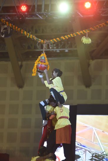 Devotees Participate Matki Fod Competition On Editorial Stock Photo ...