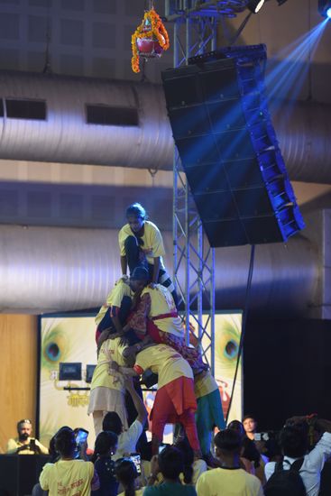 Devotees Participate Matki Fod Competition On Editorial Stock Photo ...