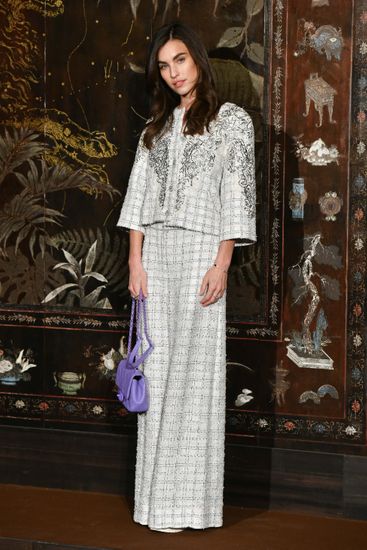 Rainey Qualley Attends Photocall Chanel Metiers Editorial Stock Photo ...