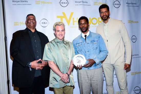Rodney Barnes Max Borenstein Quincy Isaiah Editorial Stock Photo ...