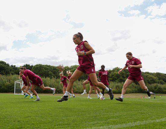 Jess Ziu West Ham During Training Editorial Stock Photo - Stock Image ...