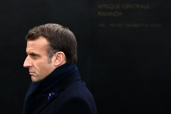 French President Emmanuel Macron Official Inauguration Editorial Stock ...