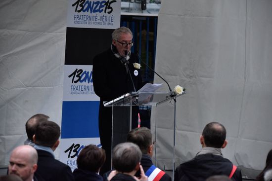 Philippe Duperron President 13onze15 Fraternite Et Editorial Stock ...