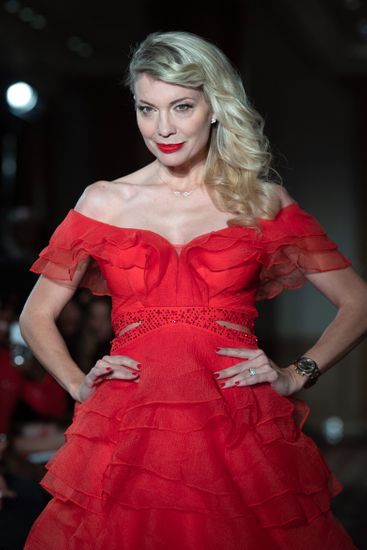 Claire Verneil Attending Red Defile 2019 Editorial Stock Photo - Stock ...