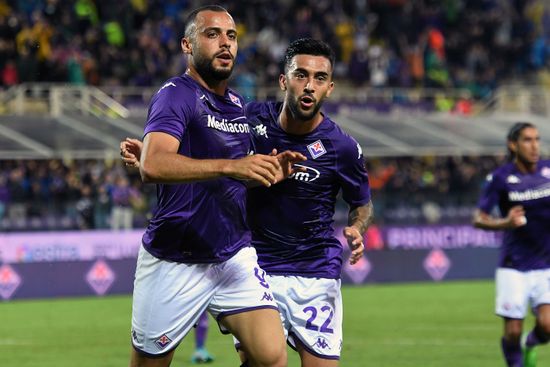 Acf Fiorentinas Player Arthur Cabral L Editorial Stock Photo - Stock ...