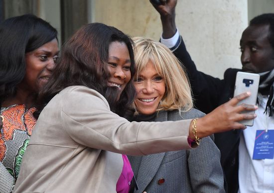 Exclusive Frances First Lady Brigitte Macron Editorial Stock Photo ...