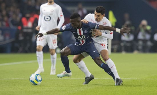 Colin Dagba Psg During Ligue 1 Editorial Stock Photo - Stock Image ...