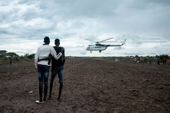 World Food Program Wfp Helicopter Emergency Editorial Stock Photo ...