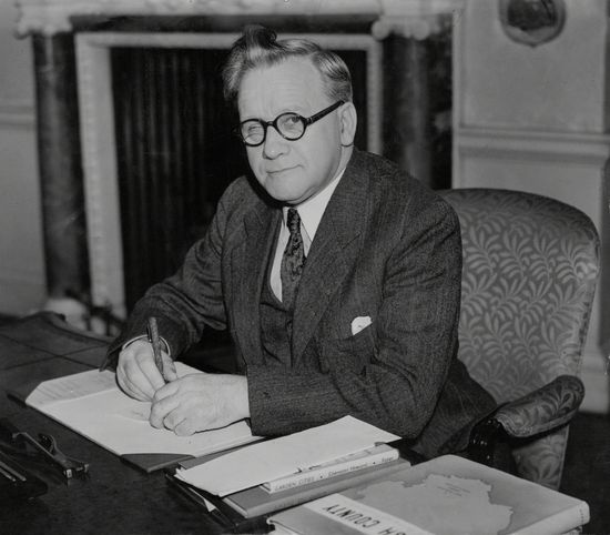 Hon Herbert Stanley Morrison Baron Morrison Editorial Stock Photo ...