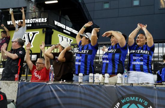Cf Monterrey Fans Editorial Stock Photo - Stock Image | Shutterstock