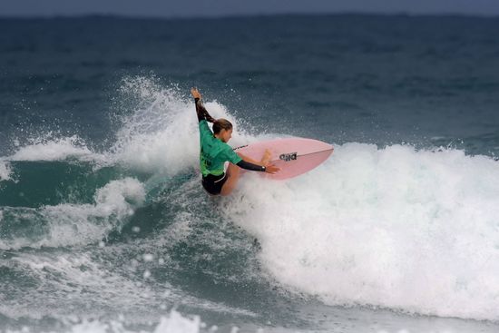 Maria Riera Esp Surf Caraibos Lacanau Editorial Stock Photo - Stock ...