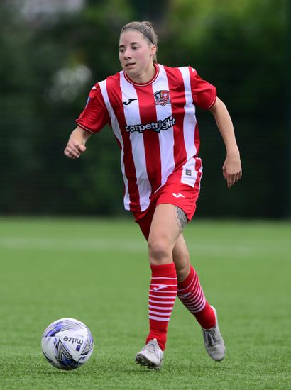 Emily Eaton Exeter City Women On Editorial Stock Photo - Stock Image ...