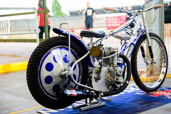 Fully Restored Weslake Speedway Bike Originally Editorial Stock Photo ...