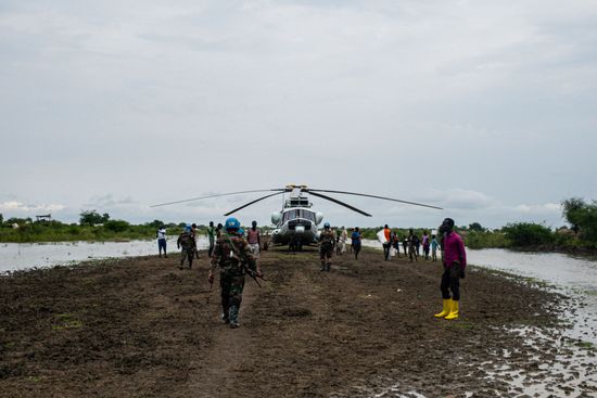 World Food Program Wfp Helicopter Emergency Editorial Stock Photo ...