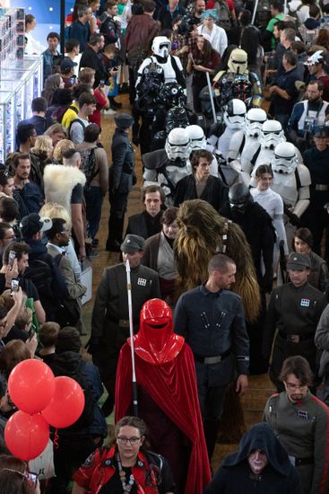 Cosplayers Dressed Star Wars Characters Seen Editorial Stock Photo - Stock Image | Shutterstock