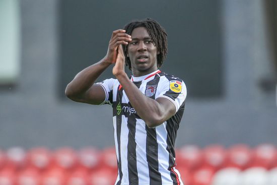 Aribim Pebble 23 Grimsby Town Applauds Editorial Stock Photo - Stock ...
