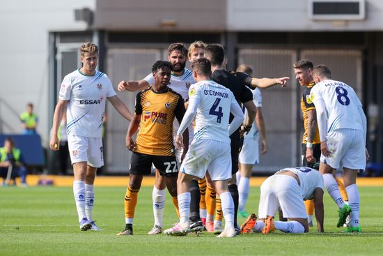 Referee Tom Neild Tries Control Both Editorial Stock Photo - Stock ...