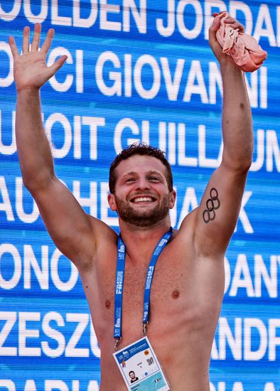 Lorenzo Marsaglia Italy Celebrates After Winning Editorial Stock Photo ...