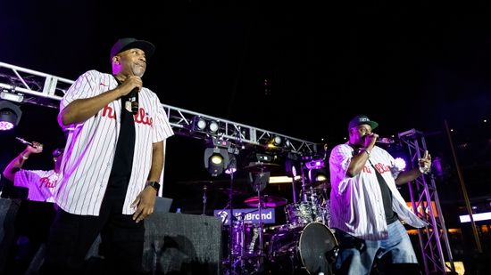 Rob Base Performing During Love 90s Editorial Stock Photo - Stock Image ...