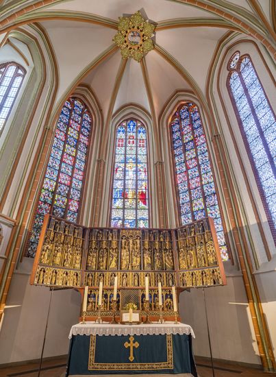 Altar Main Protestant Church St Johannis Editorial Stock Photo - Stock ...
