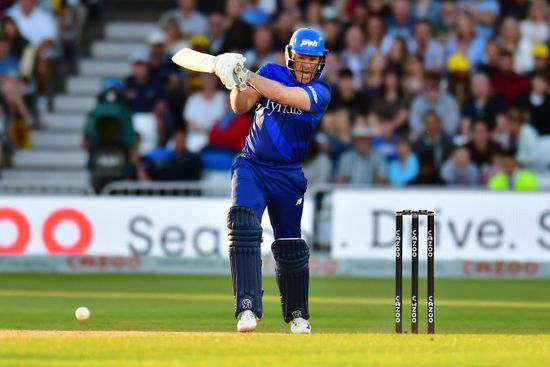 Eoin Morgan London Spirit Batting During Editorial Stock Photo - Stock ...