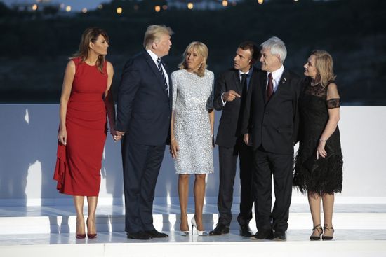 G7 Leaders Guests Pose Family Picture Editorial Stock Photo - Stock ...