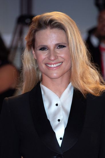 Michelle Hunziker Attending Kineo Prize Red Editorial Stock Photo ...