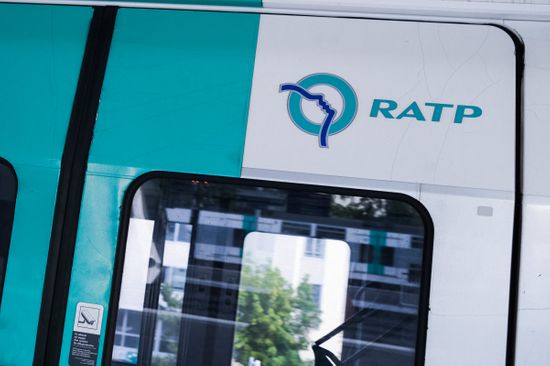 Ratp Logo Pictured During Regie Autonome Editorial Stock Photo - Stock ...