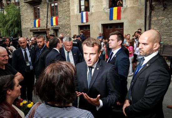 French President Coprince Andorra Emmanuel Macron Editorial Stock Photo ...