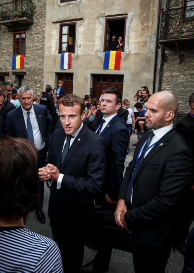 French President Coprince Andorra Emmanuel Macron Editorial Stock Photo ...