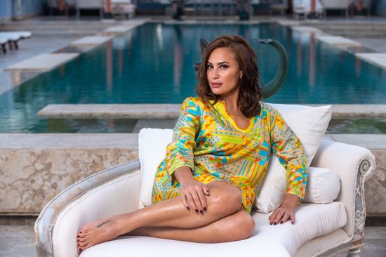 Tunisian Actress Hend Sabri Poses Part Editorial Stock Photo - Stock ...