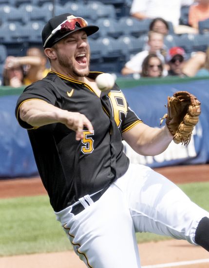 Pittsburgh Pirates Third Baseman Kevin Padlo Editorial Stock Photo ...